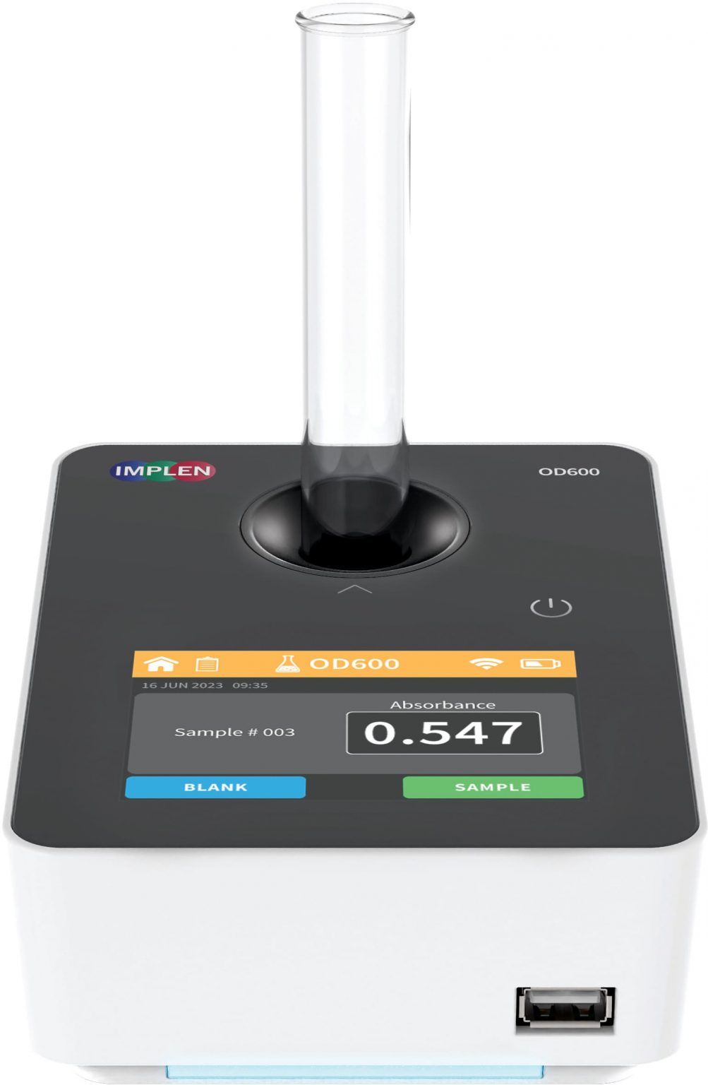 Implen OD600 濁度計 | ワケンビーテック Webサイト